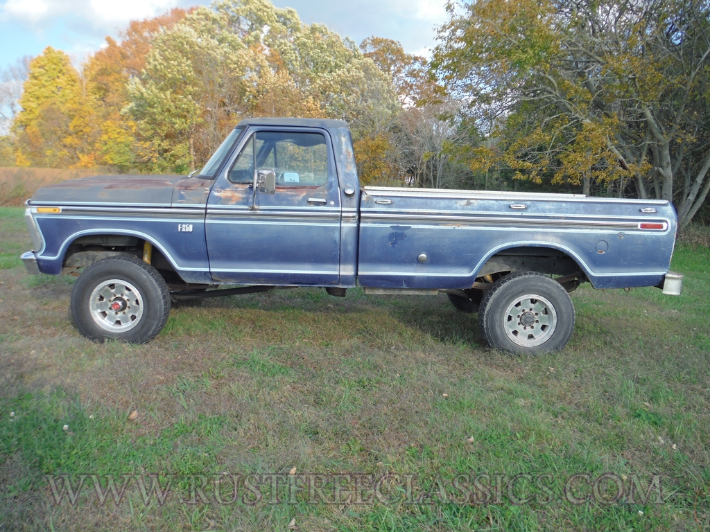 1973 F250 Highboy 360 4 speed Custom Blue